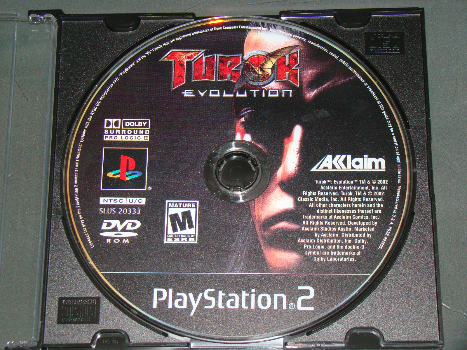 Playstation 2 - TUROK EVOLUTION (Game Only) - Video Games