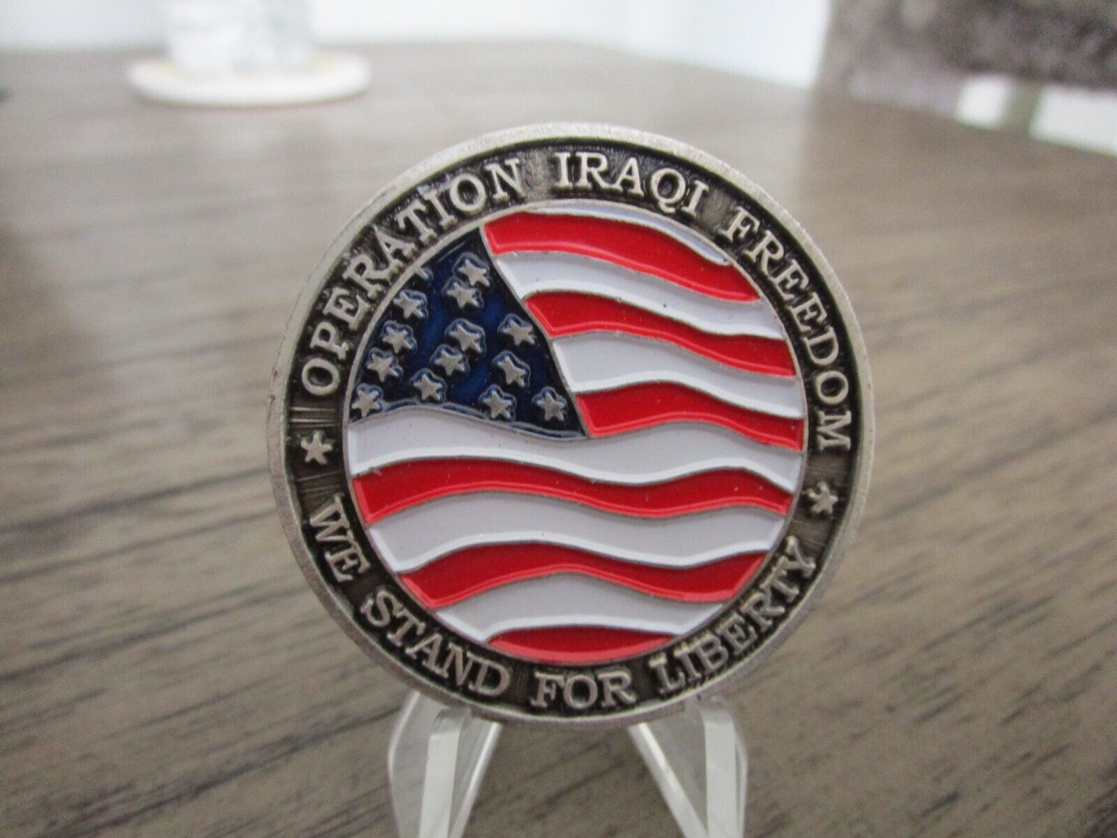 USAF OIF Mission Accomplished Freedom Will Endure Challenge Coin #727U ...