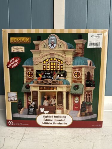 Lemax Caddington Village Chef Marcel’s Cooking School Lighted Building ...