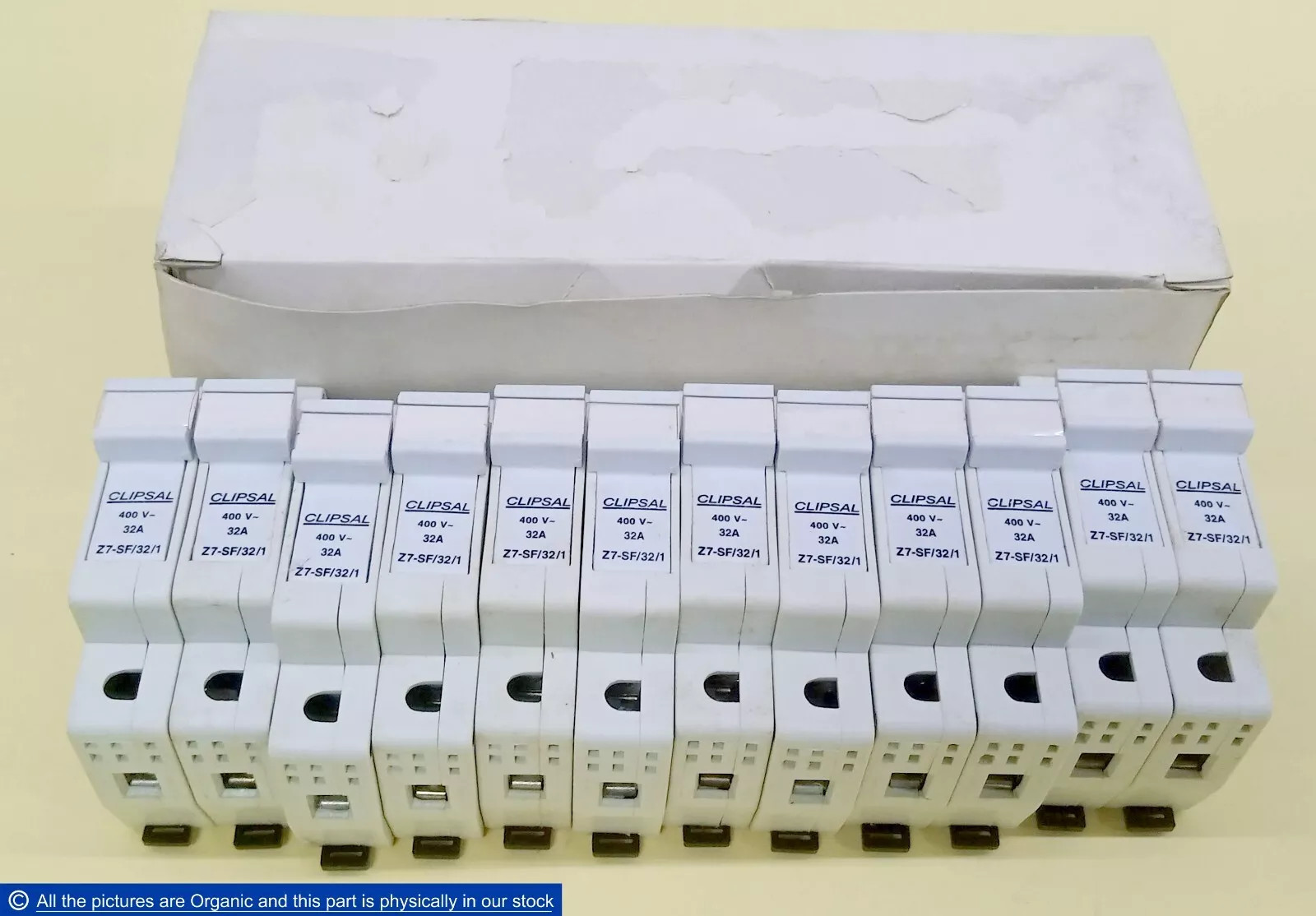 Clipsal Z7-SF/32/1 Switch Disconnector Fuse Unit 400V 32A Schneider Lot ...
