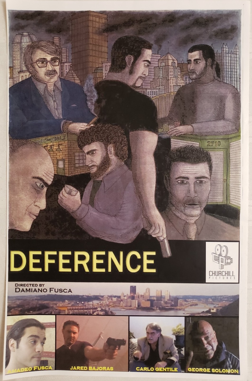Amadeo Fusca, Jared Bajoras, Carlo Gentile Deference (film) poster 11 ...