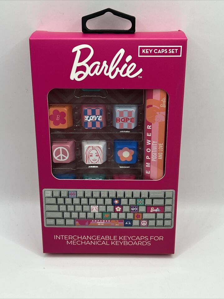 NEW Barbie Key Caps Interchangeable Keycaps for Mechanical Keyboards ...