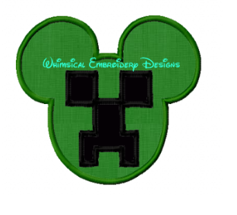 Mickey Mouse Creeper Mine Craft (Minecraft) and similar items
