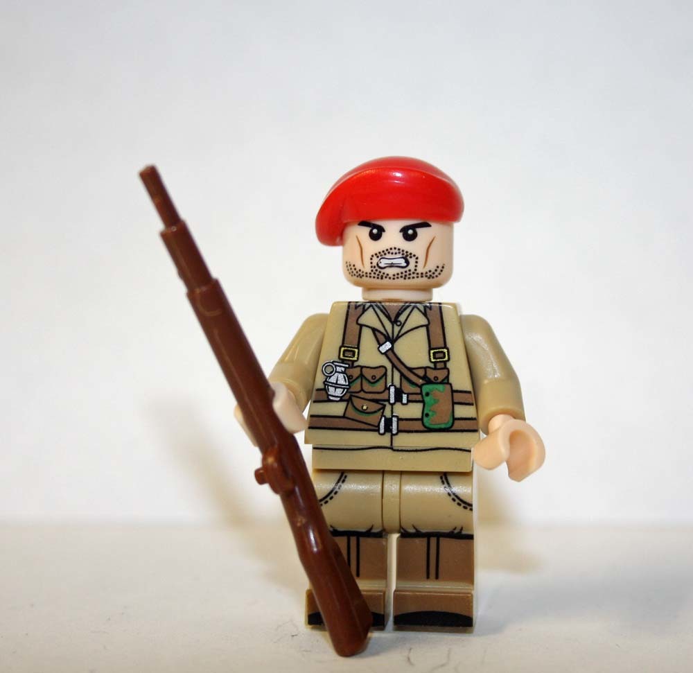 Minifigure British Airborne Paratrooper Soldier Ww2 Star Wars - LEGO (R ...