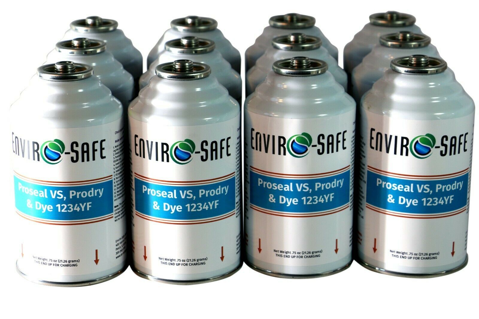 Enviro-Safe Proseal, Prodry, & Dye for 1234YF Case of 12 #2073 - Car ...