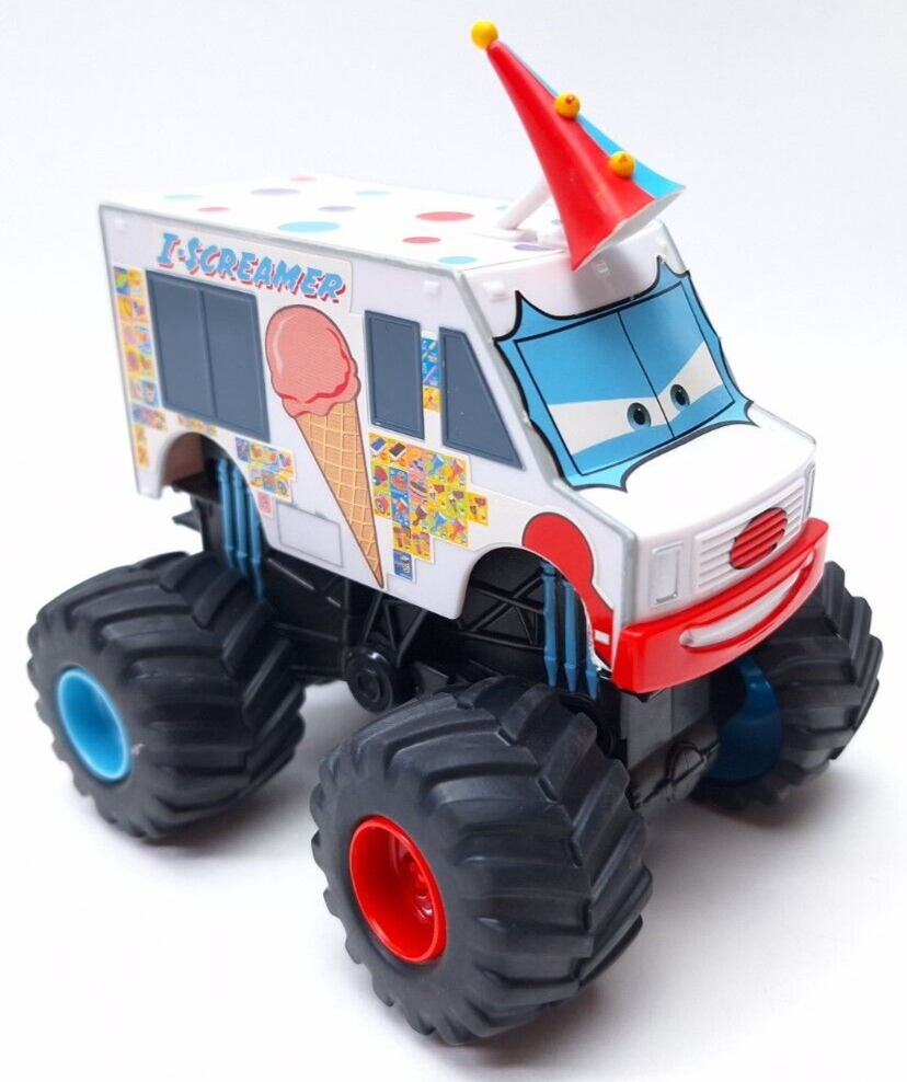 2010 Disney Cars Toon I-SCREAMER Power Punch Ice Cream Monster Truck ...