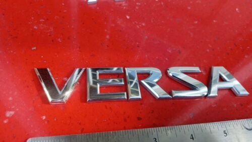 Nissan Versa emblem letters badge decal logo rear OEM Factory Genuine ...