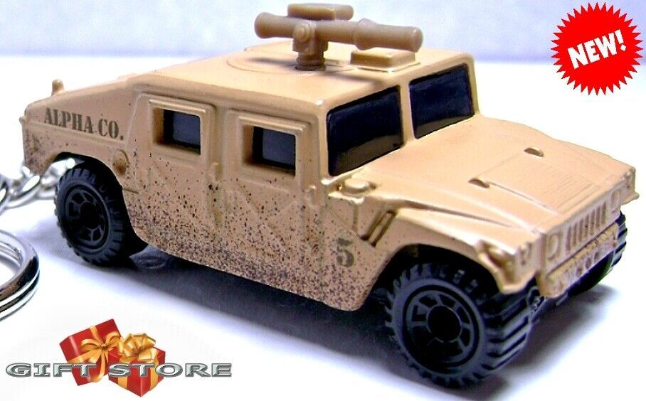 RARE KEY CHAIN DESERT HUMMER H1 HUMVEE ARMY/MARINES USMC CUSTOM LIMITED ...