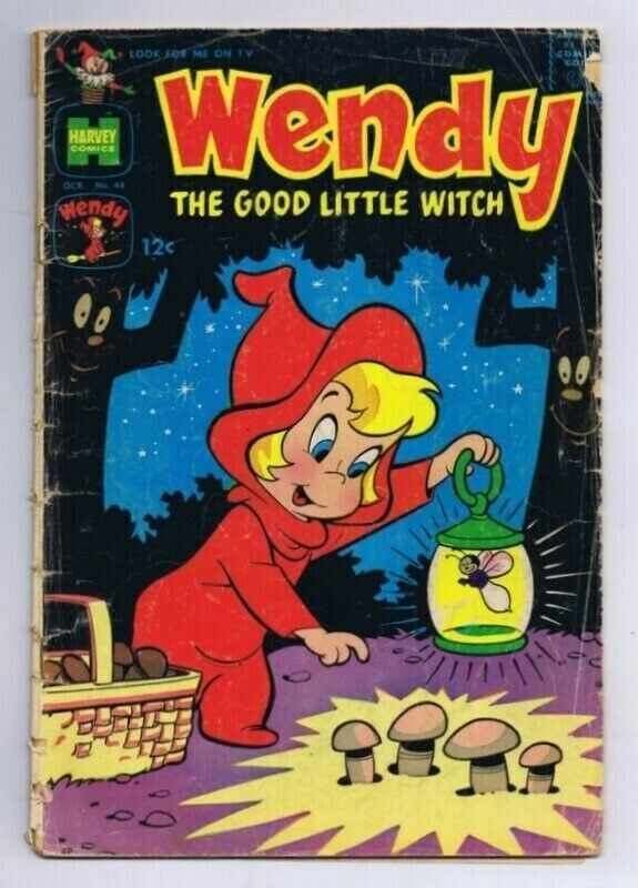 Wendy Good Witch #44 ORIGINAL Vintage 1967 Harvey Comics - Comics ...
