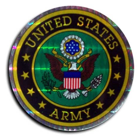 Army - 3" Reflective Decal - Decals, Stickers & Vinyl Art