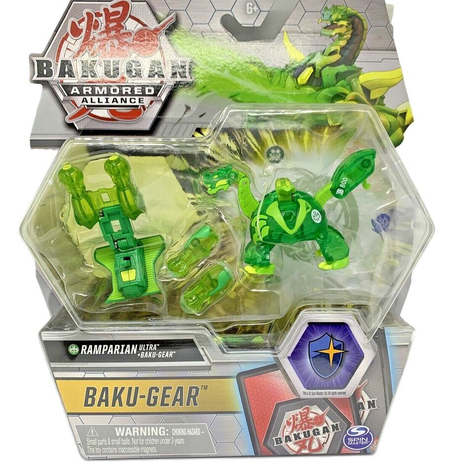 Bakugan Armored Alliance Ramparian Ultra with Transforming Baku-Gear ...