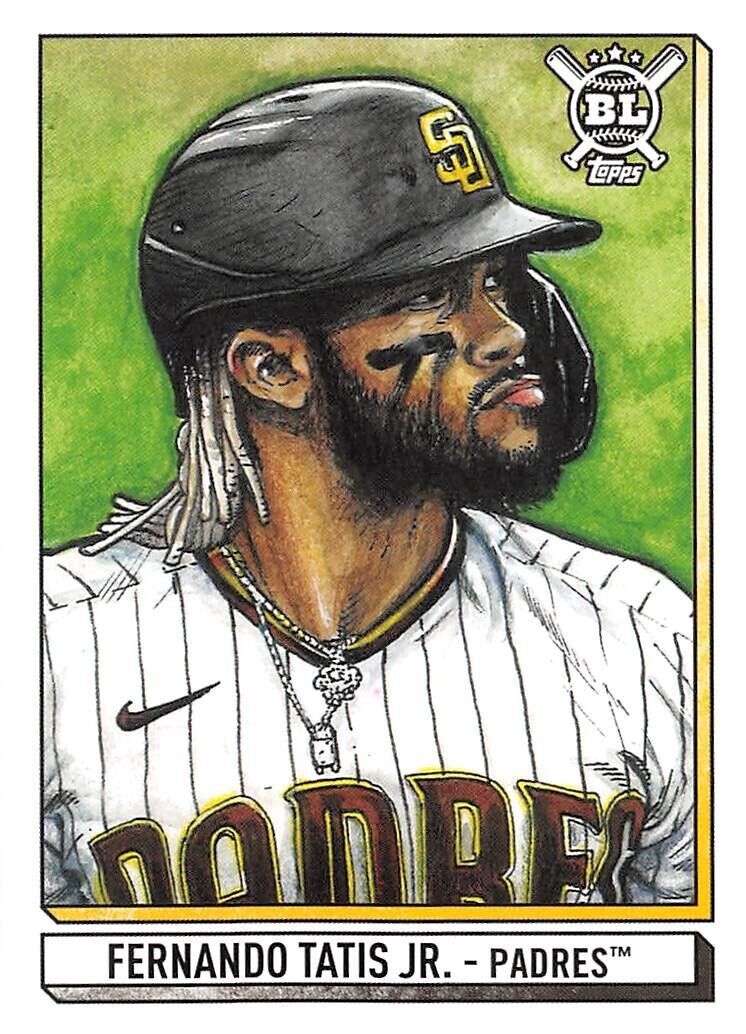 2021 Topps Big League Art Of The Game #ATGFT Fernando Tatis Jr. Padres ...
