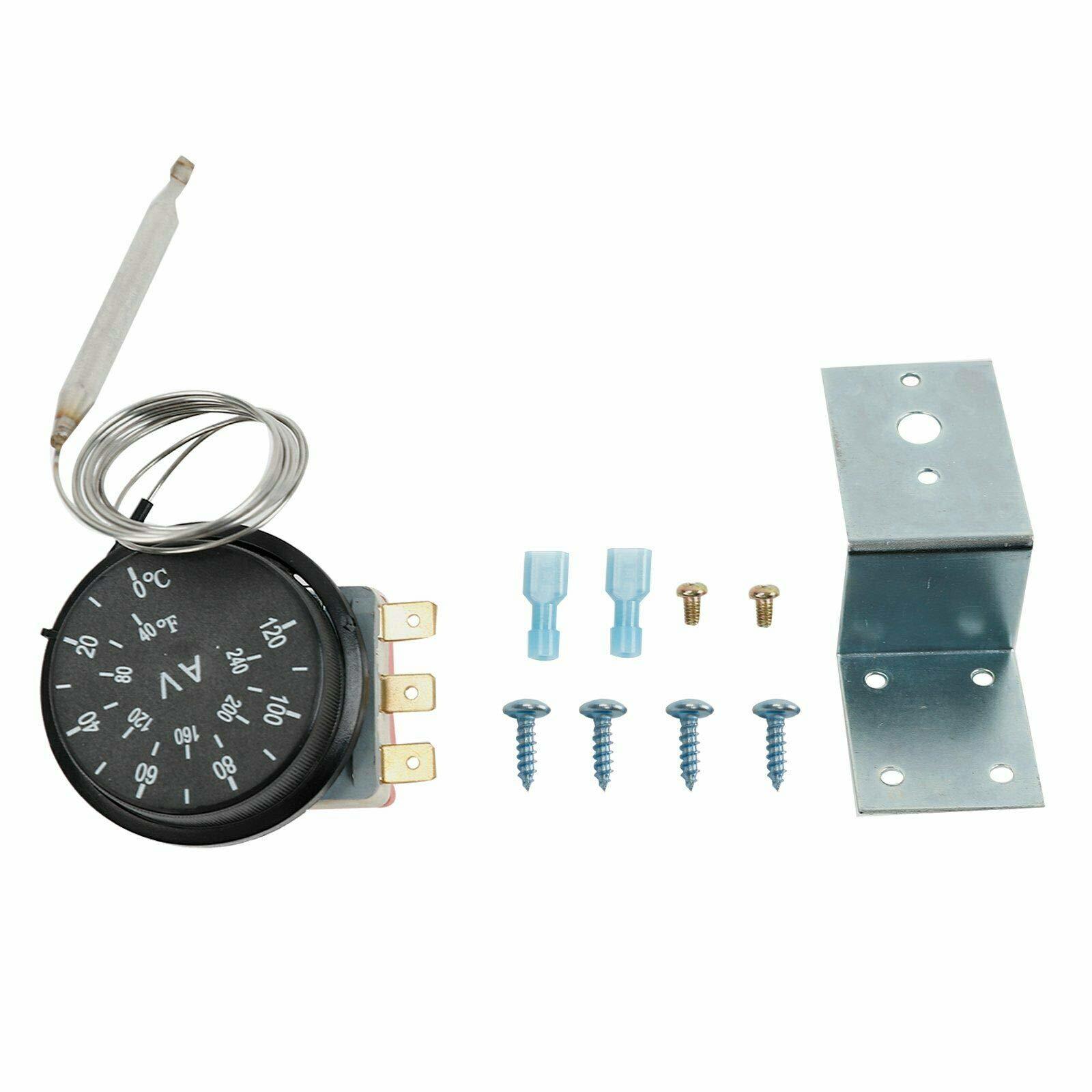 Adjustable Electric Fan Thermostat Switch Radiator Temperature Control ...