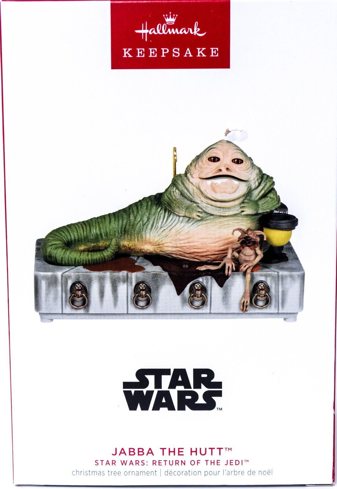 Hallmark Jabba The Hutt Star Wars Return of The Jedi Keepsake Ornament ...