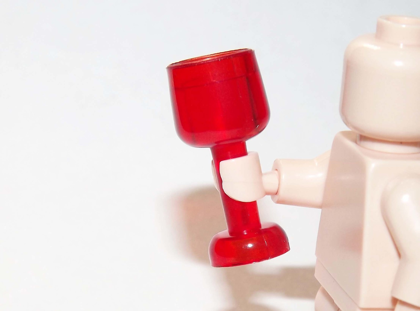 Minifigure Red Clear Goblet Drinking Cup Glass Toys US - LEGO (R ...