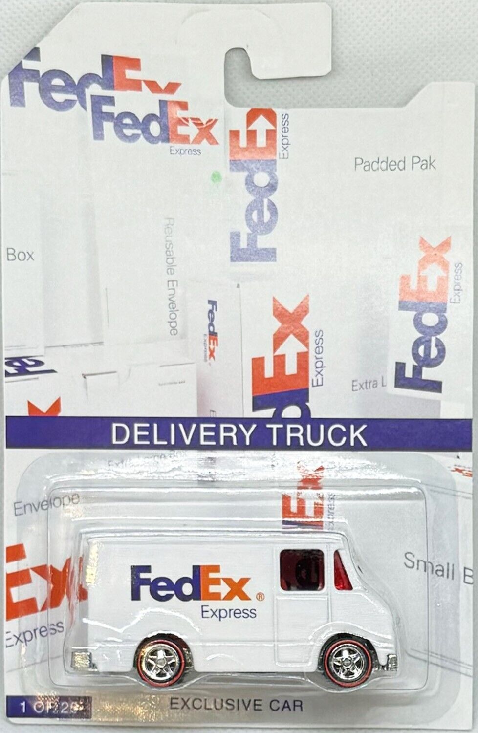 Combat Medic Fedex Express Series Custom Hot Wheels Truck w/ Real ...