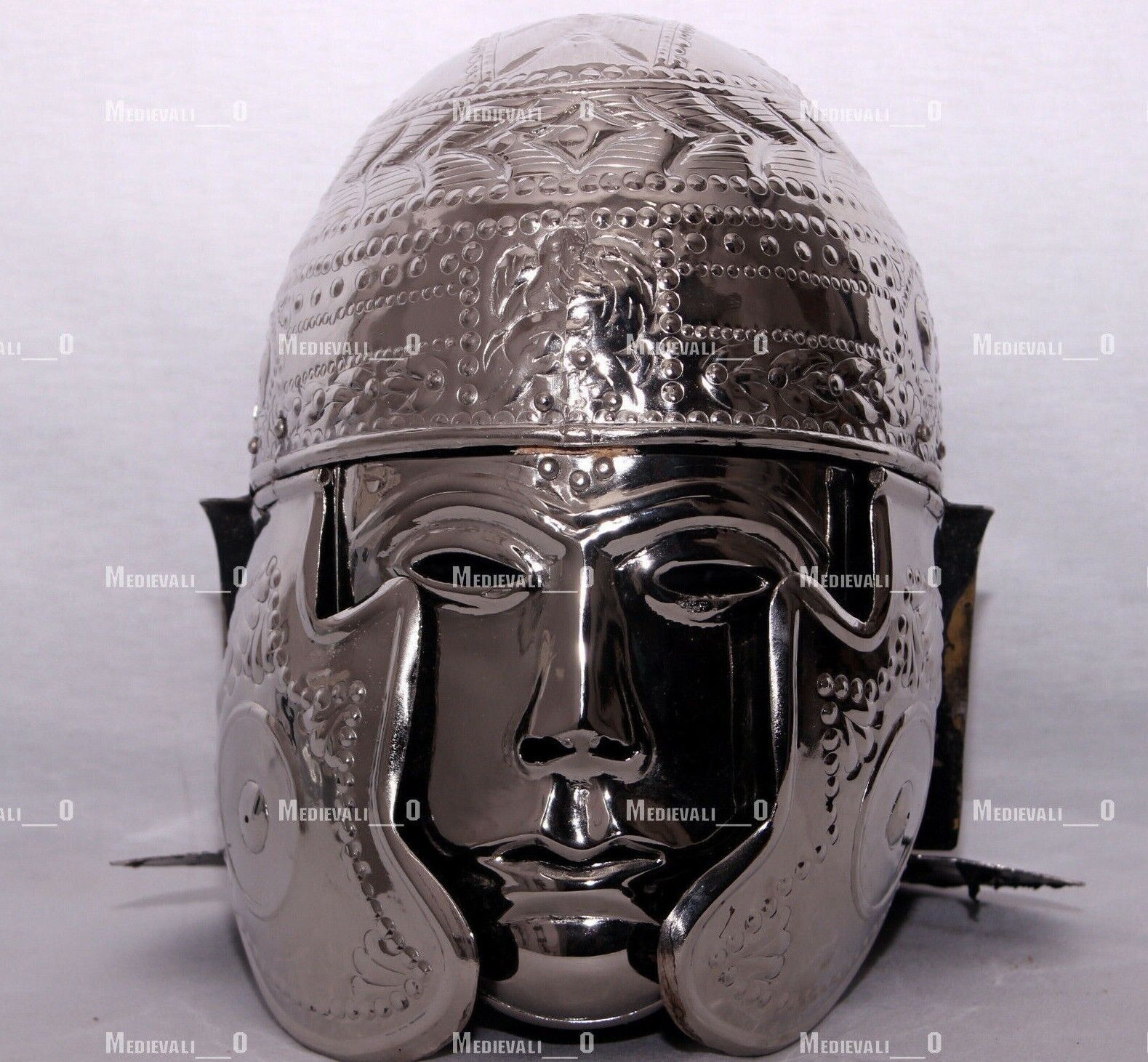 Medieval Knight Roman Cavalry Helmet With Face Mask Ribchester Sport ...