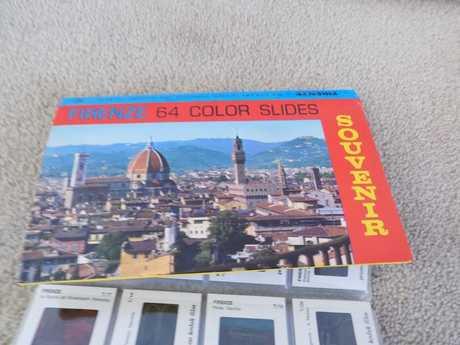 Firenze 64 Souvenir Color Slides Famous International Art & Landmarks ...