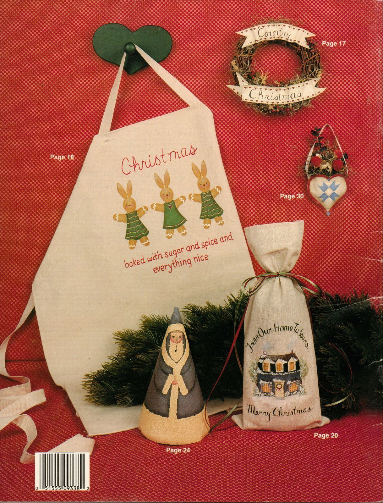 Tole Decorative Painting On Canvas Fabric Ann Blevins Book Christmas ...