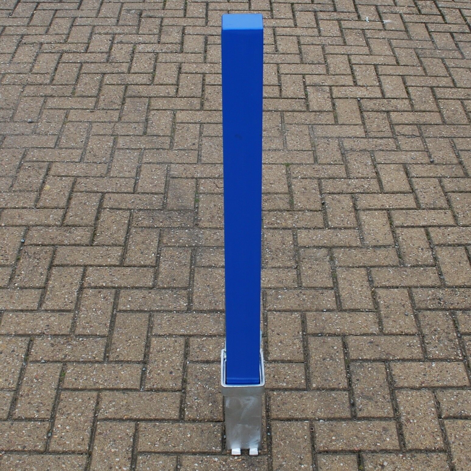 Heavy Duty Blue 100P Removable Security Post & Padlock (Lock Options ...