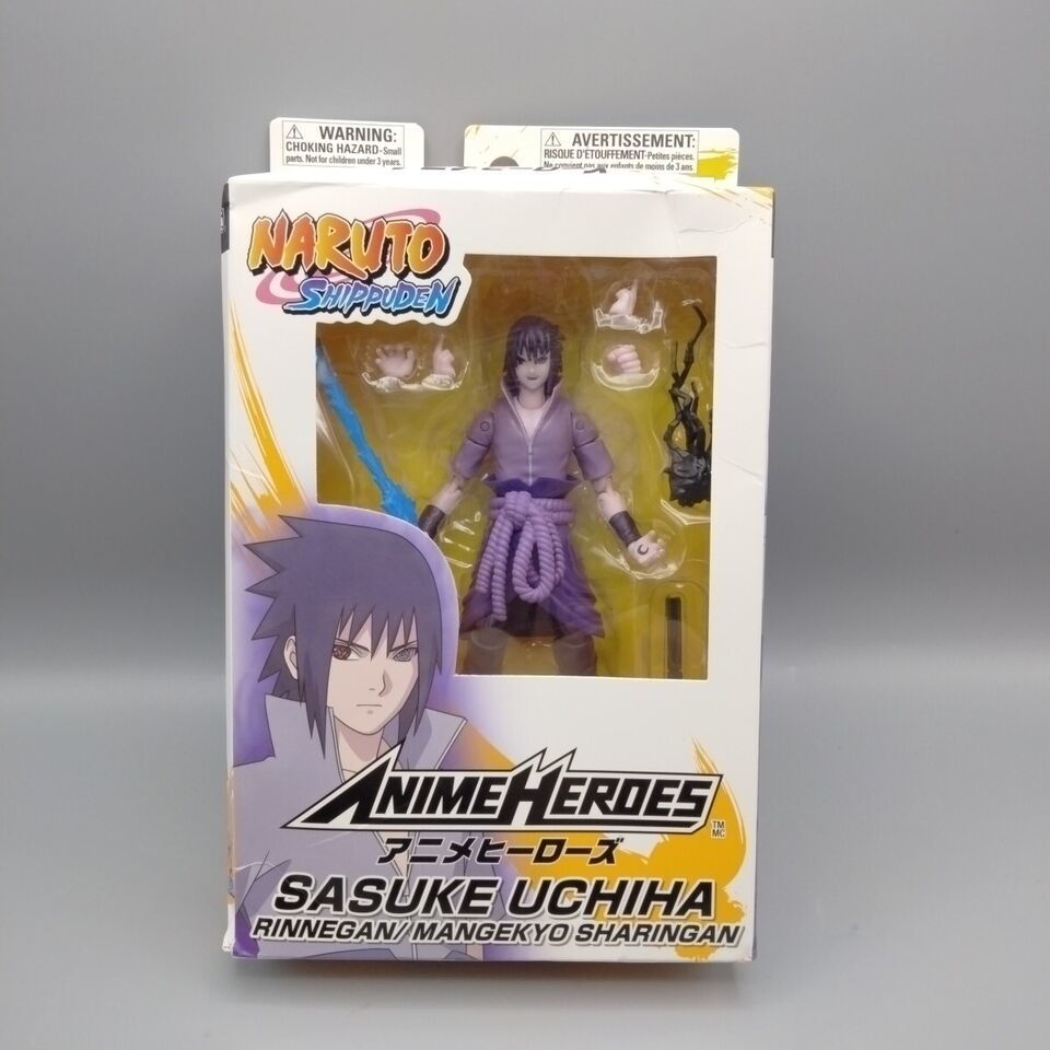 Bandai Naruto Shippuden Sasuke (Rinnegan/Magenkyo Sharingan) Anime ...