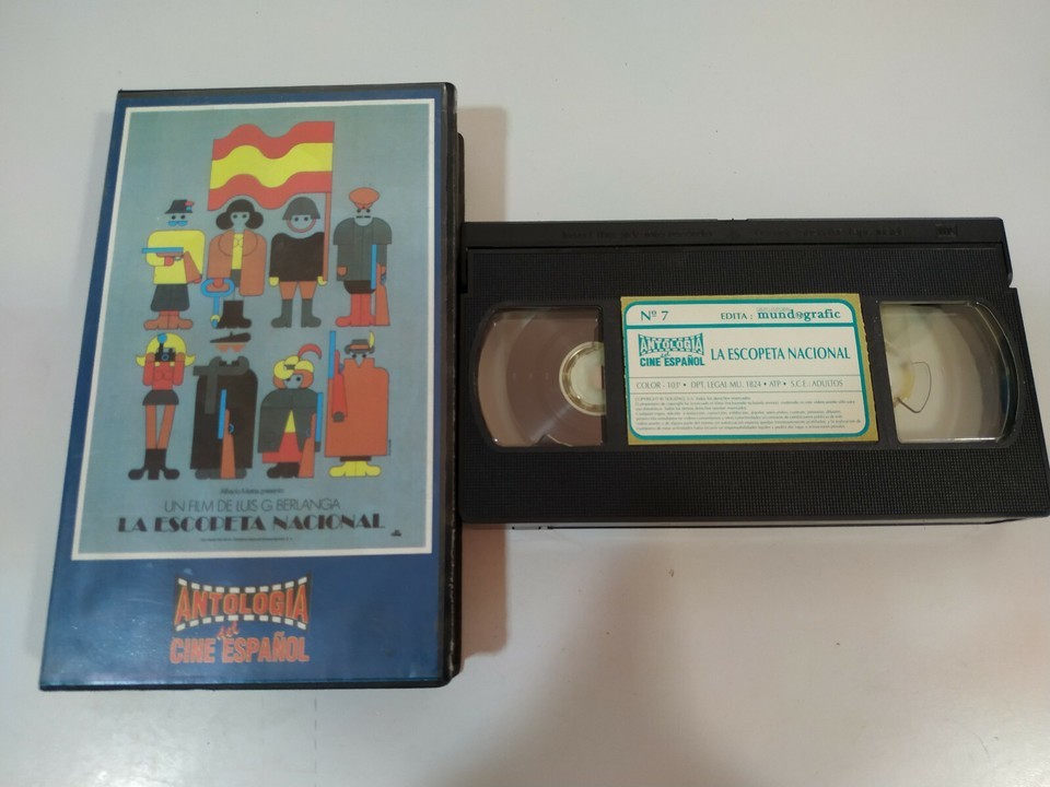 The Luis Garcia Berlanga National Shotgun - 1992 VHS Spanish Tape Tape ...