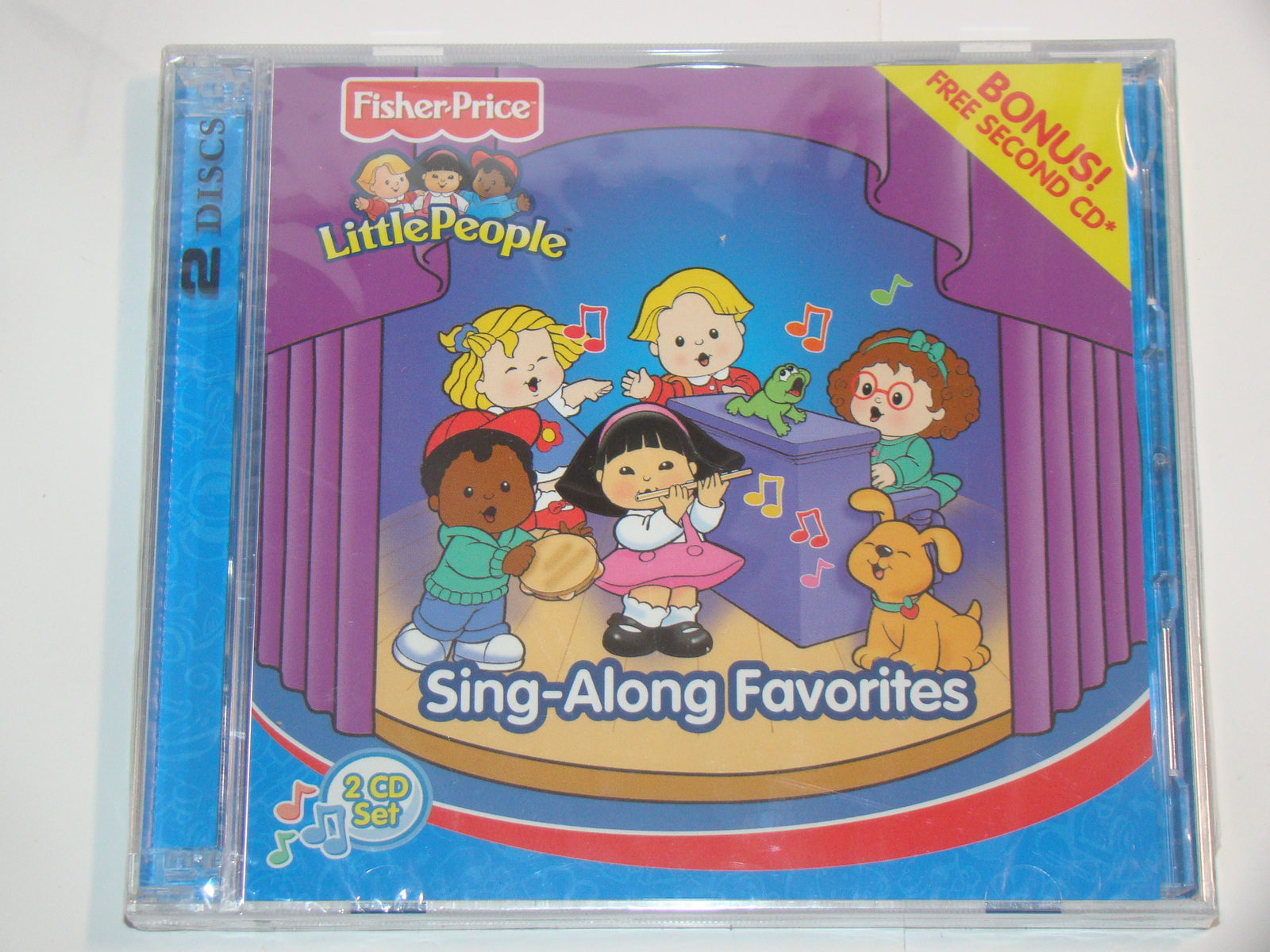 Fisher Price - Little People - Sing-Along Favorites - 2-CD SET (New) - CDs