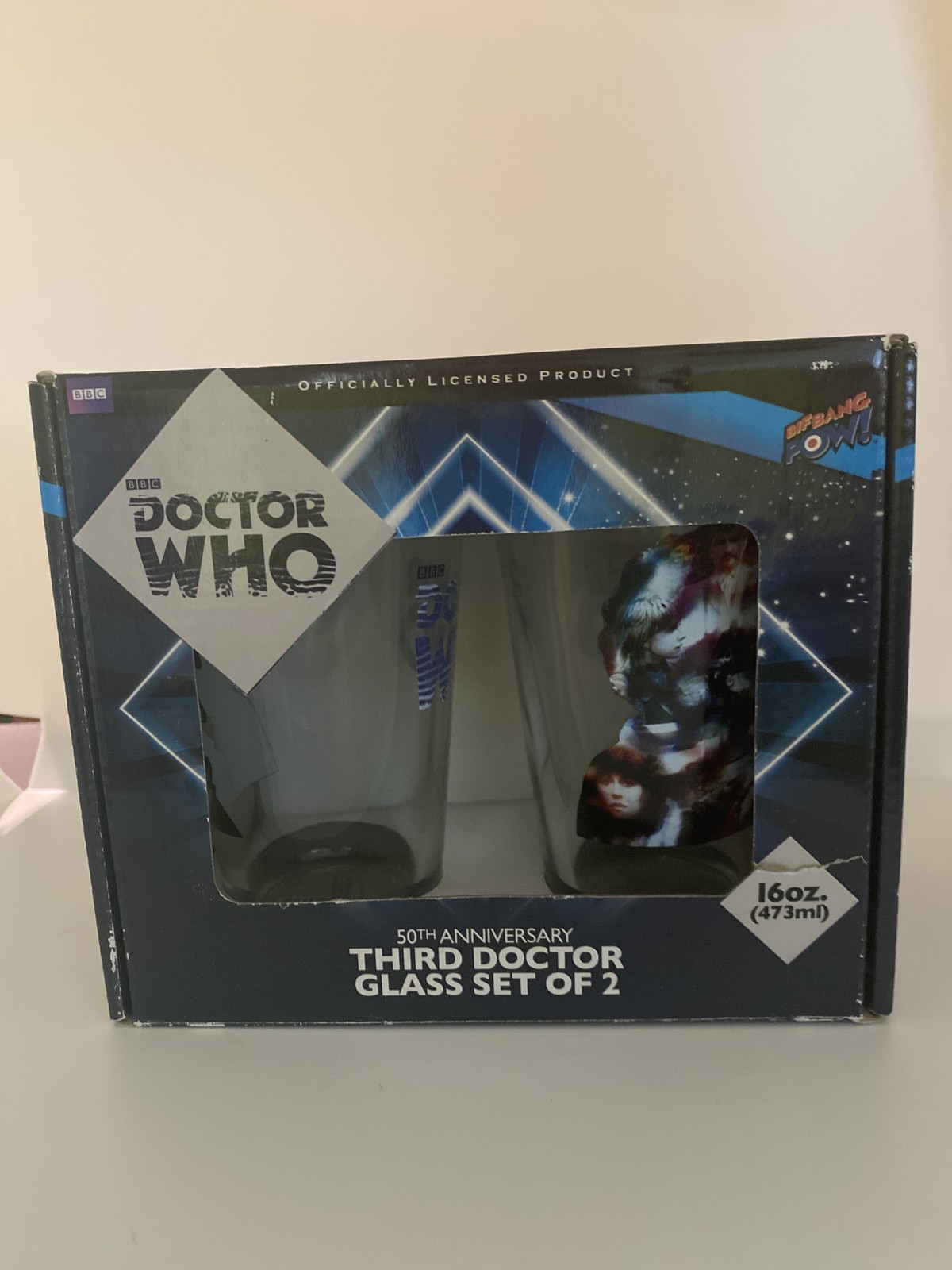 DR. WHO COLLECTIBLE GLASS SET - Other Glassware & Drinkware