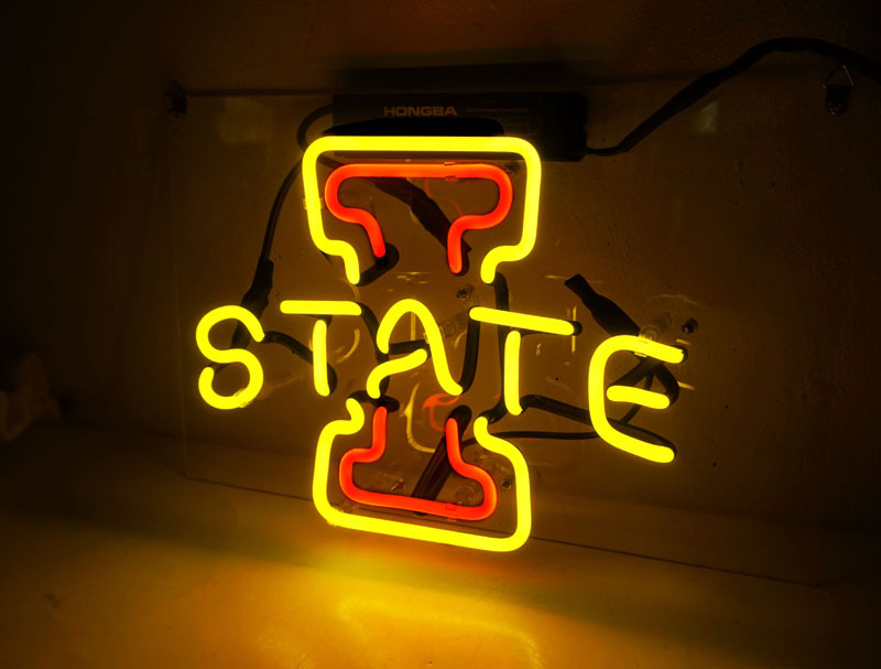 NCAA Illinois State Fighting Illini Neon Sign 10" x 8" - Other ...