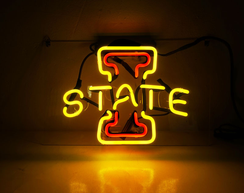 NCAA Illinois State Fighting Illini Neon Sign 10" x 8" - Other ...
