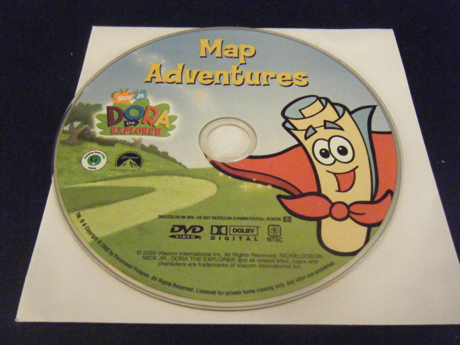Dora the Explorer - Map Adventures (DVD, 2003) - Disc Only!!!! - DVDs ...