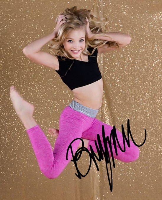 BRYNN RUMFALLO SIGNED POSTER PHOTO 8X10 RP AUTOGRAPHED " DANCE MOMS ...