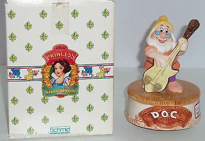 Disney Snow White Music Box Doc Dwarfs Schmid Heigh Ho Sir Lanka ...
