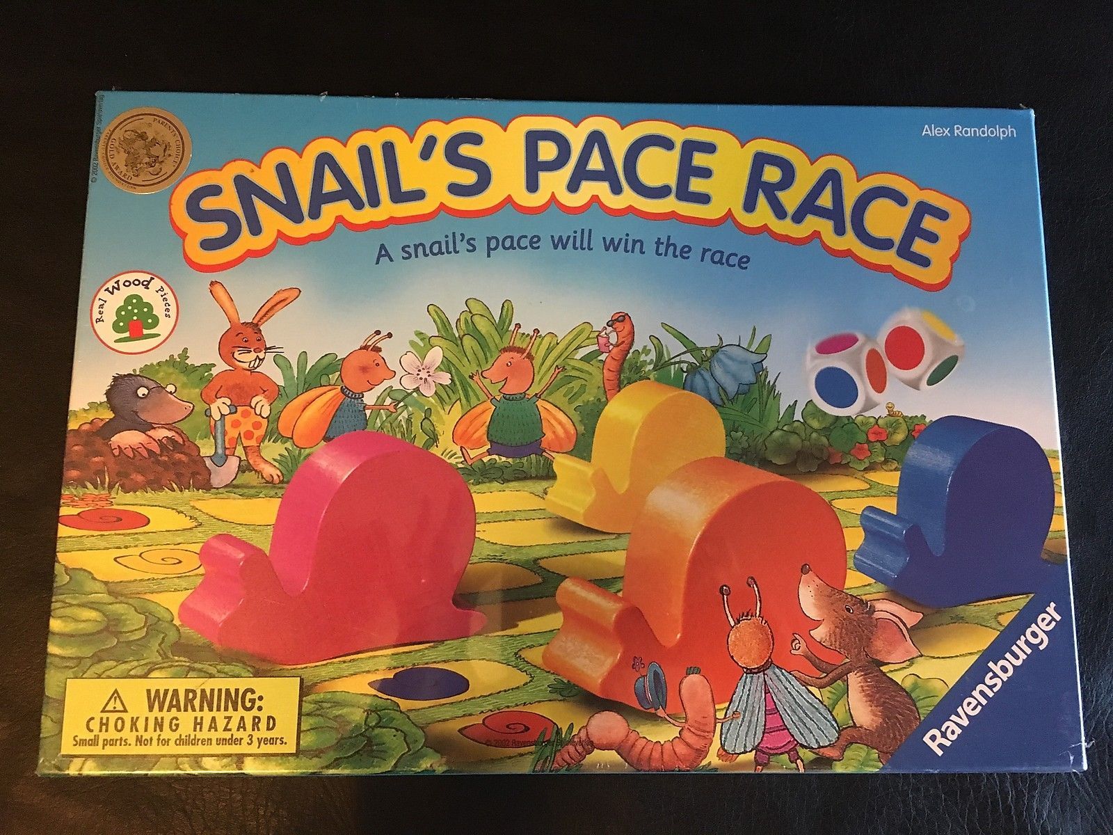 Snail’s Pace Race Ravensburger Children’s Wooden Board Game ...