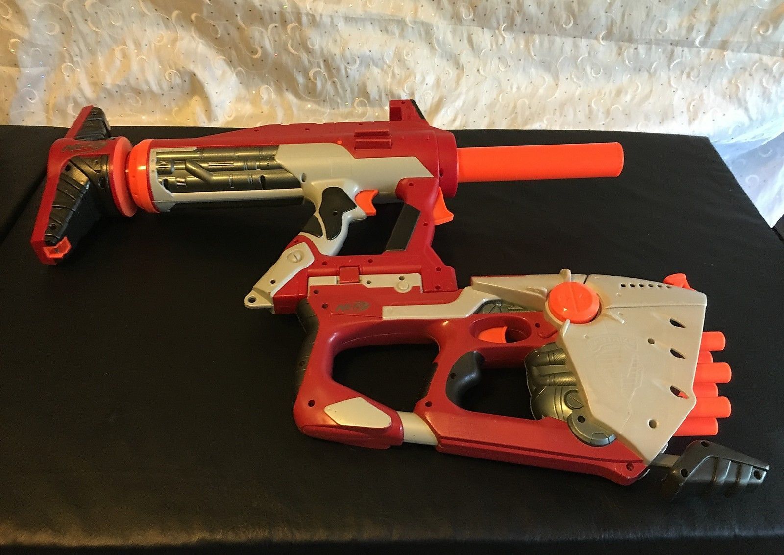 NERF N-STRIKE TITAN AS-V.1 & HORNET AS-6 BLASTERS UNITY POWER SYSTEM ...