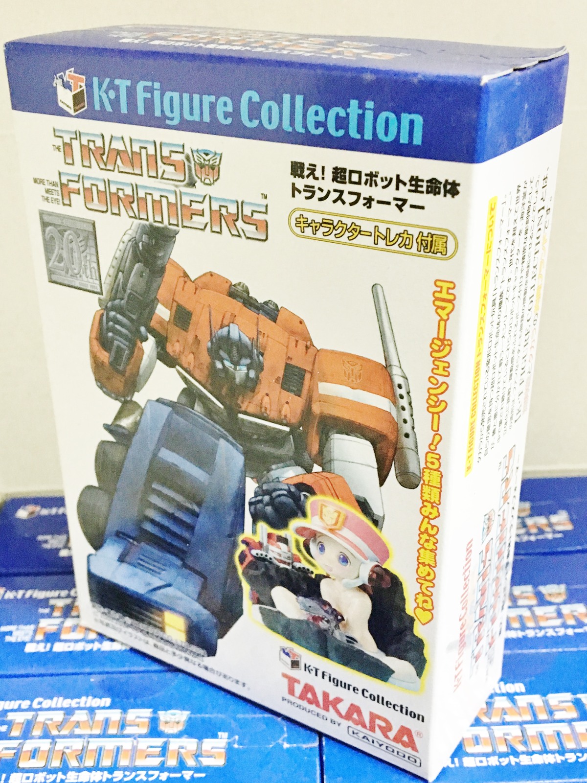 Japan TAKARA KAIYODO K-T Figure Collection The TRANSFORMERS 20th ...