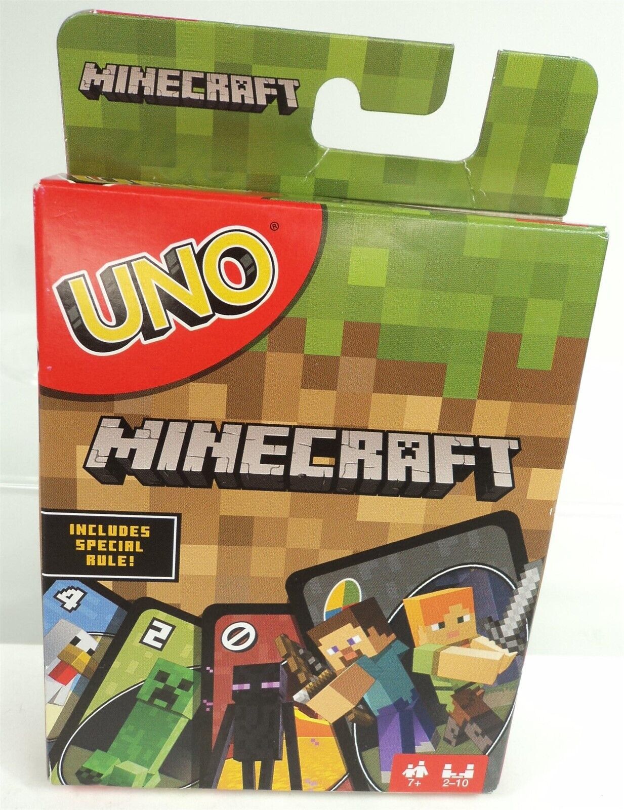 2017 Mattel Mojang Minecraft Uno Card Game - New - Card Games-Contemporary