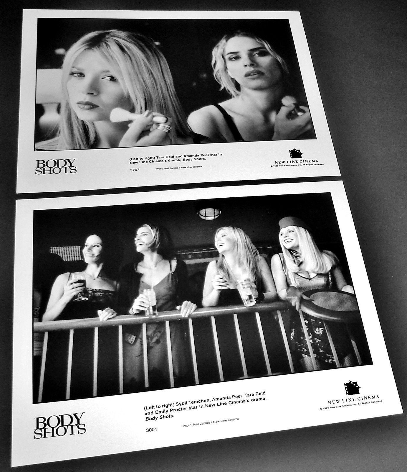 1999 BODY SHOTS Movie 2 Press Photos Amanda Peet Emily Procter Sybil ...