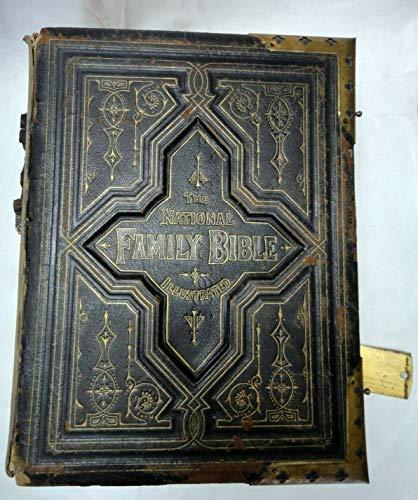 1880s antique NATIONAL ILLUSTRATED BIBLE color ANDERSON FINDLAY ...