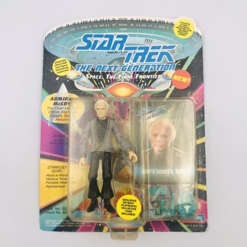 1993 Playmates Star Trek Next Generation Admiral Leonard H McCoy Action ...
