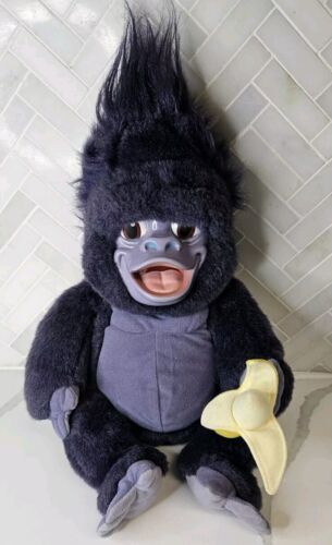 Tarzan Terk Talking Gorilla Plush Burroughs Disney Stuffed 18" Mattel ...