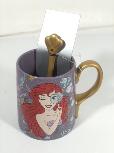 Disney Ariel Thingamabob Mug and Spoon Set – The Little Mermaid Holds ...