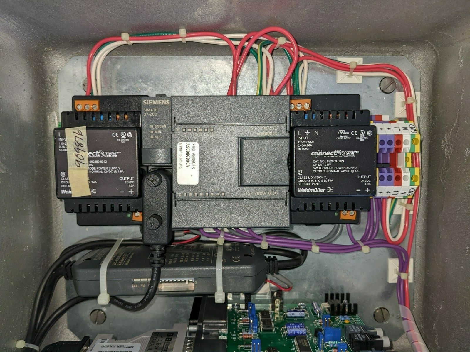 METTLER TOLEDO S7 Setpoint Controller SIMATIC S7-200 ADALET XCE ...