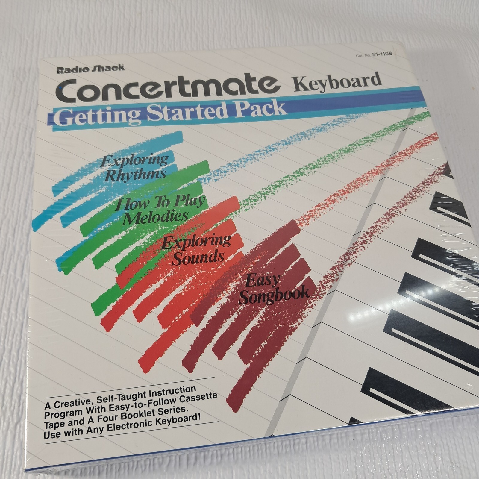 NEW Concertmate Keyboard Getting Started Pack 51-1108 Radio Shack ...