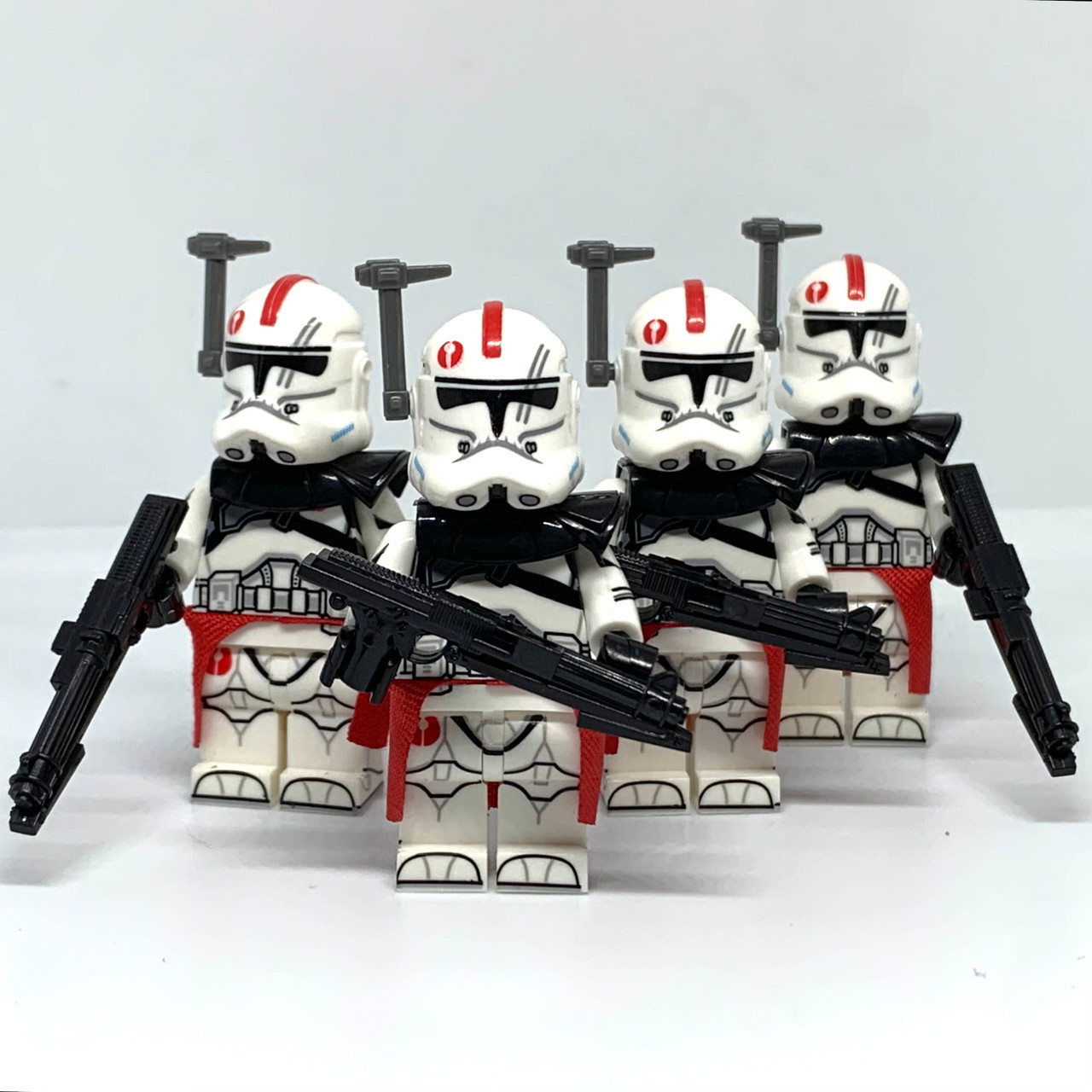 SM 4x Clone BARC Trooper Star Wars Clone Troopers Minifigures Custom ...