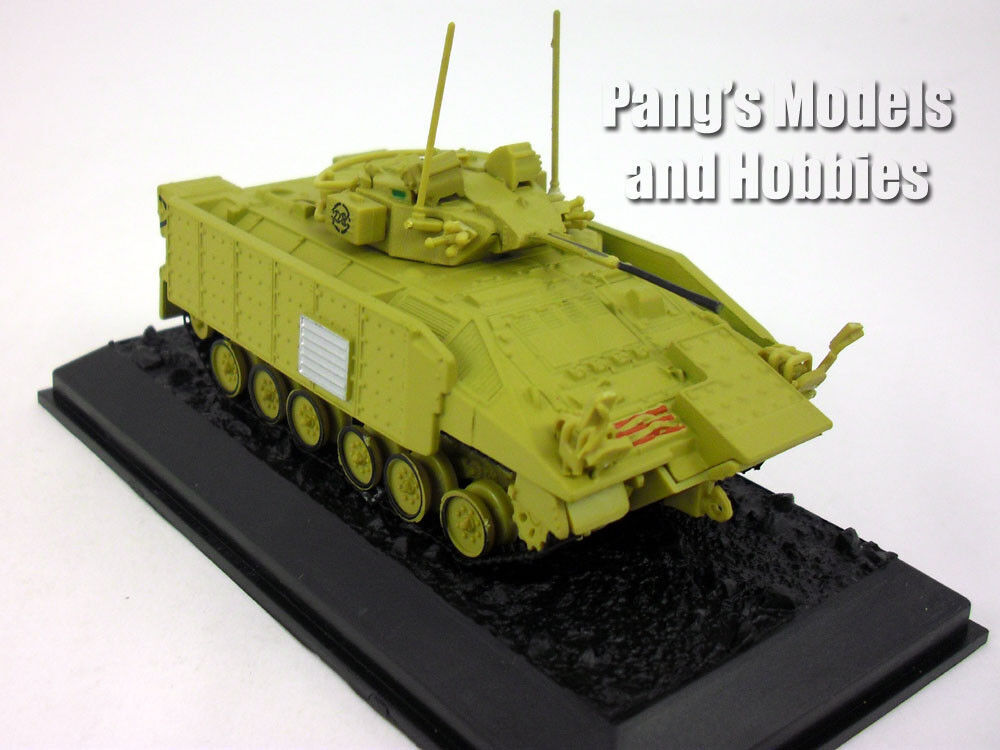 MCV-80 Warrior Tracked Armored Vehicle 1/72 Scale Diecast Model by ...