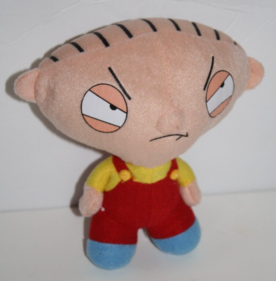 Nanco Stewie Griffin Family Guy Plush Stuffed Doll 6" Small Soft Toy ...