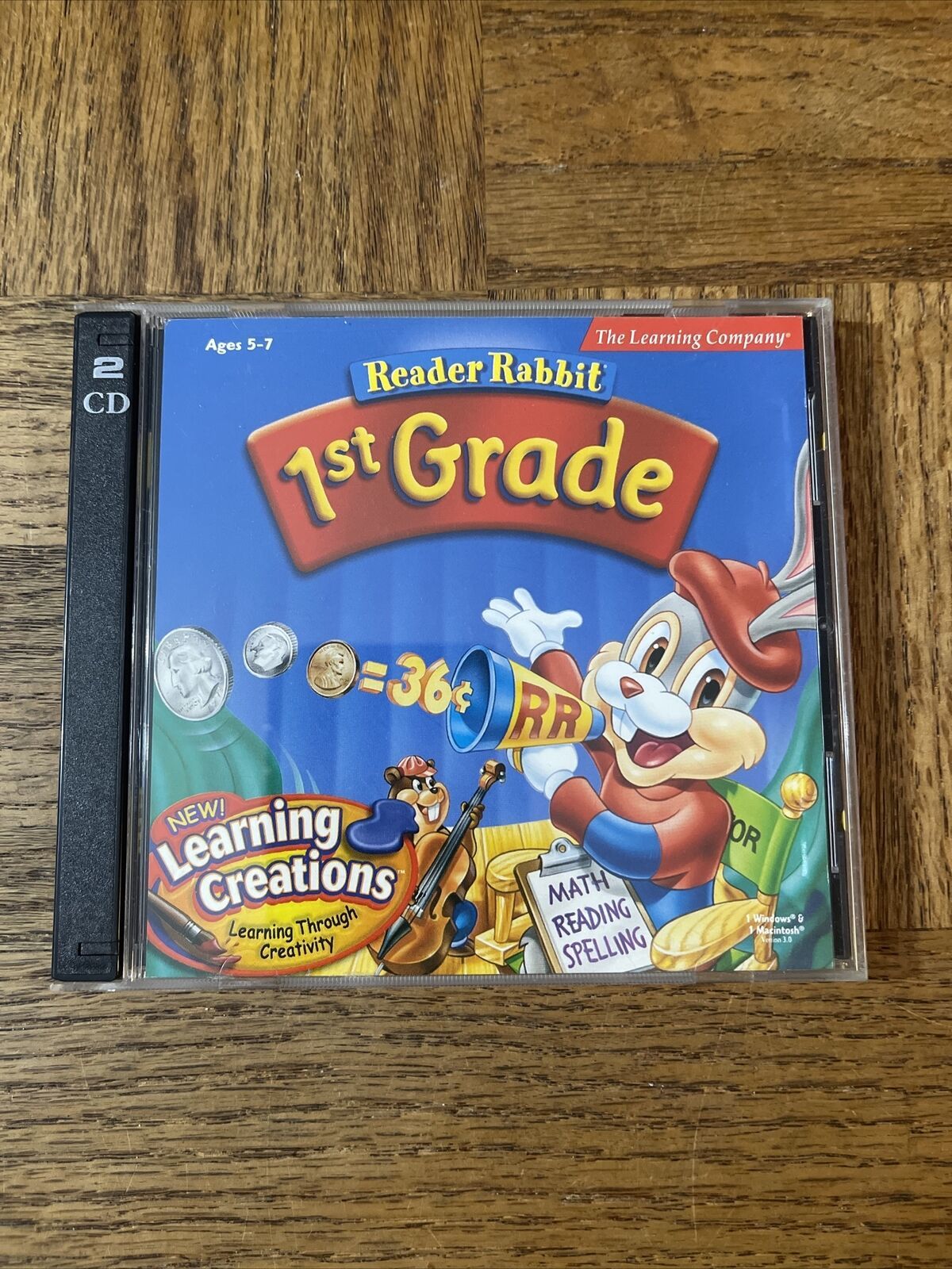 Reader Rabbit 1st Grade PC CD Rom-Rare and 47 similar items