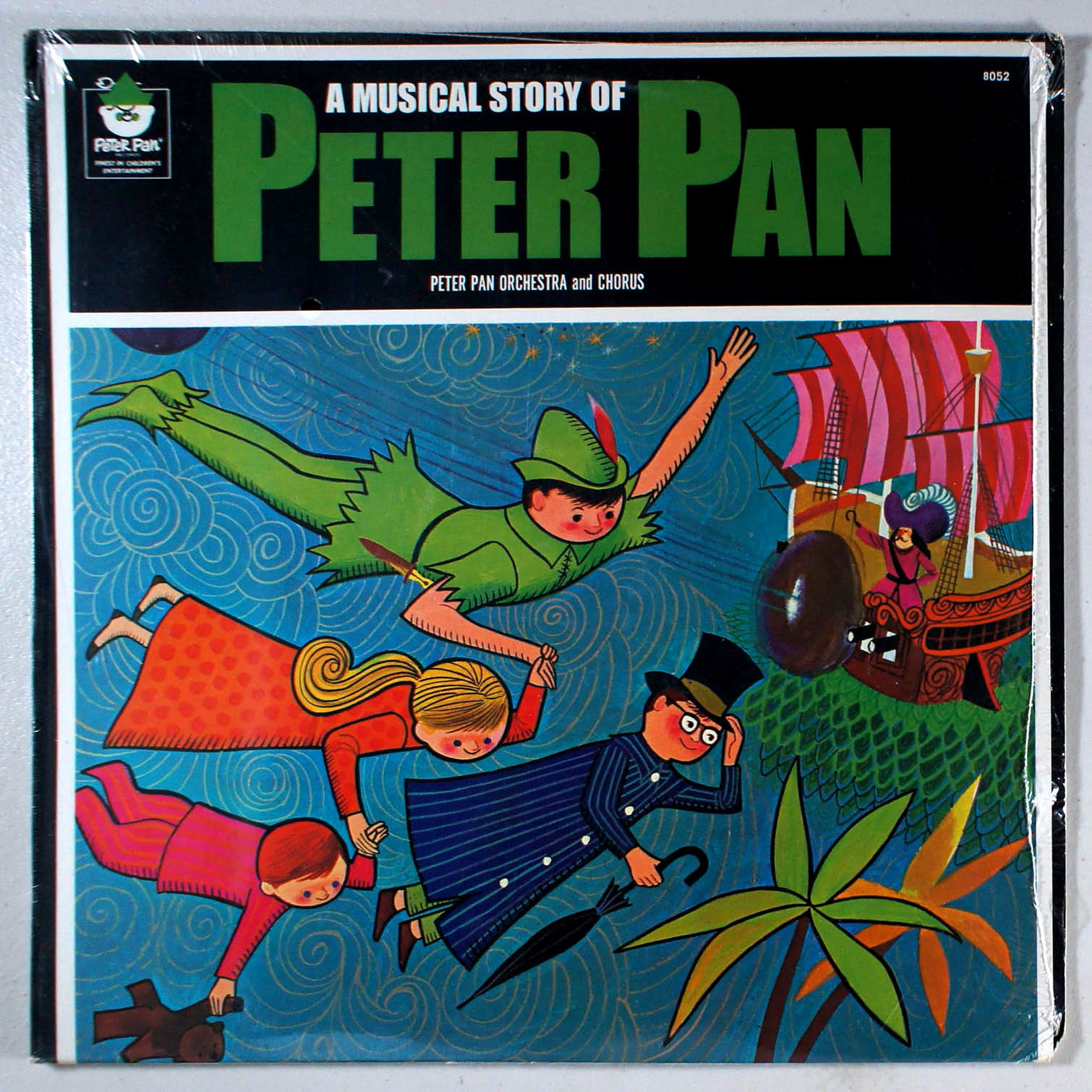 Peter Pan Orchestra - Musical Story of Peter Pan (1962) [SEALED] Vinyl ...