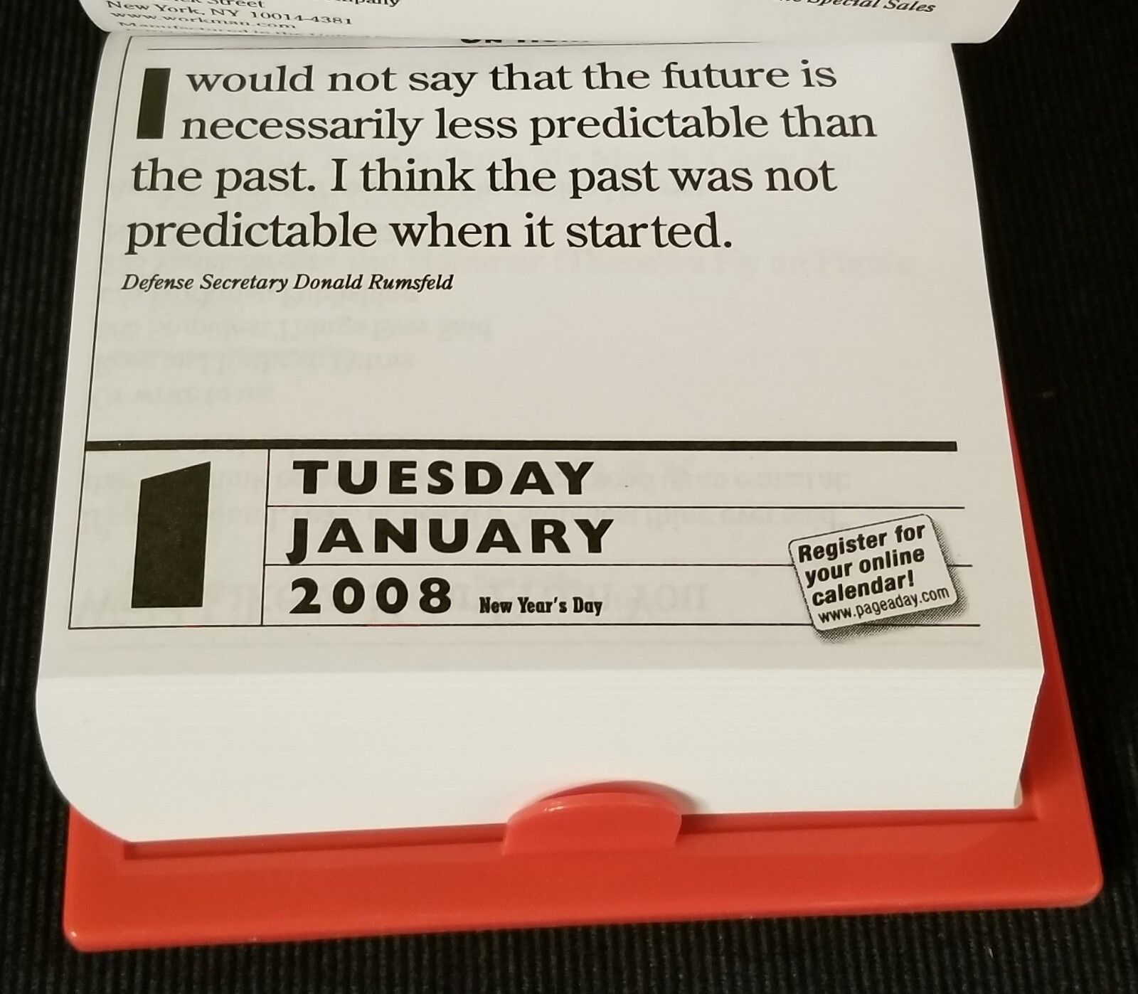 The 365 Stupidest Things Ever Said 2008 Page a Day Calendar Ross ...